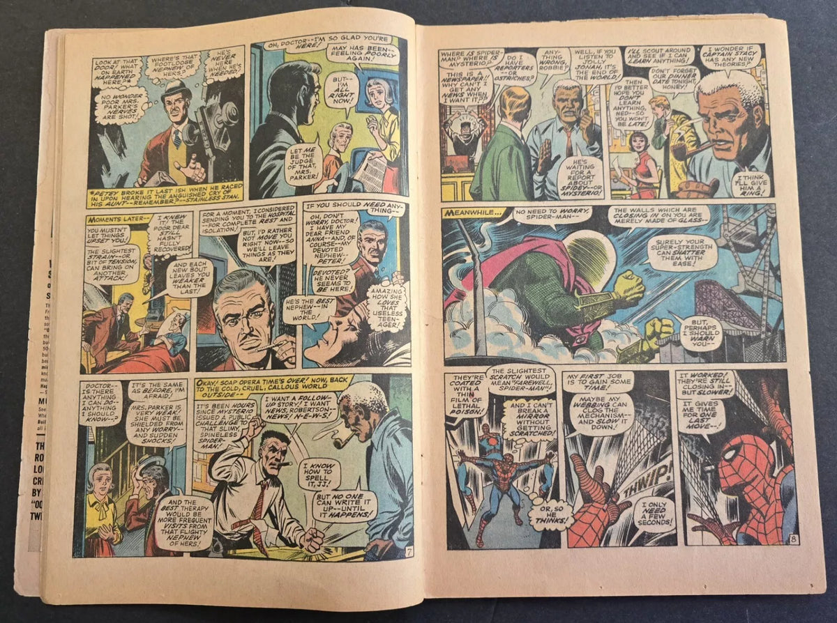 THE AMAZING SPIDER-MAN #67 (MARVEL,1968) Spider-Man versus Mysterio. F ...